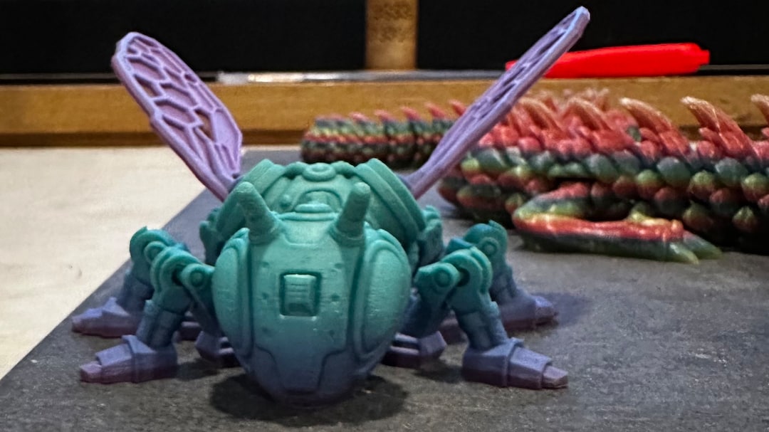 3D Printed Cyber Bee - Etsy