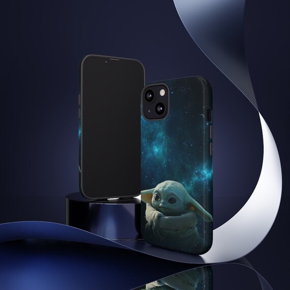 Baby Yoda Mandalorian Iphone 13 Samsung Hard Tough Phone Cases - Etsy