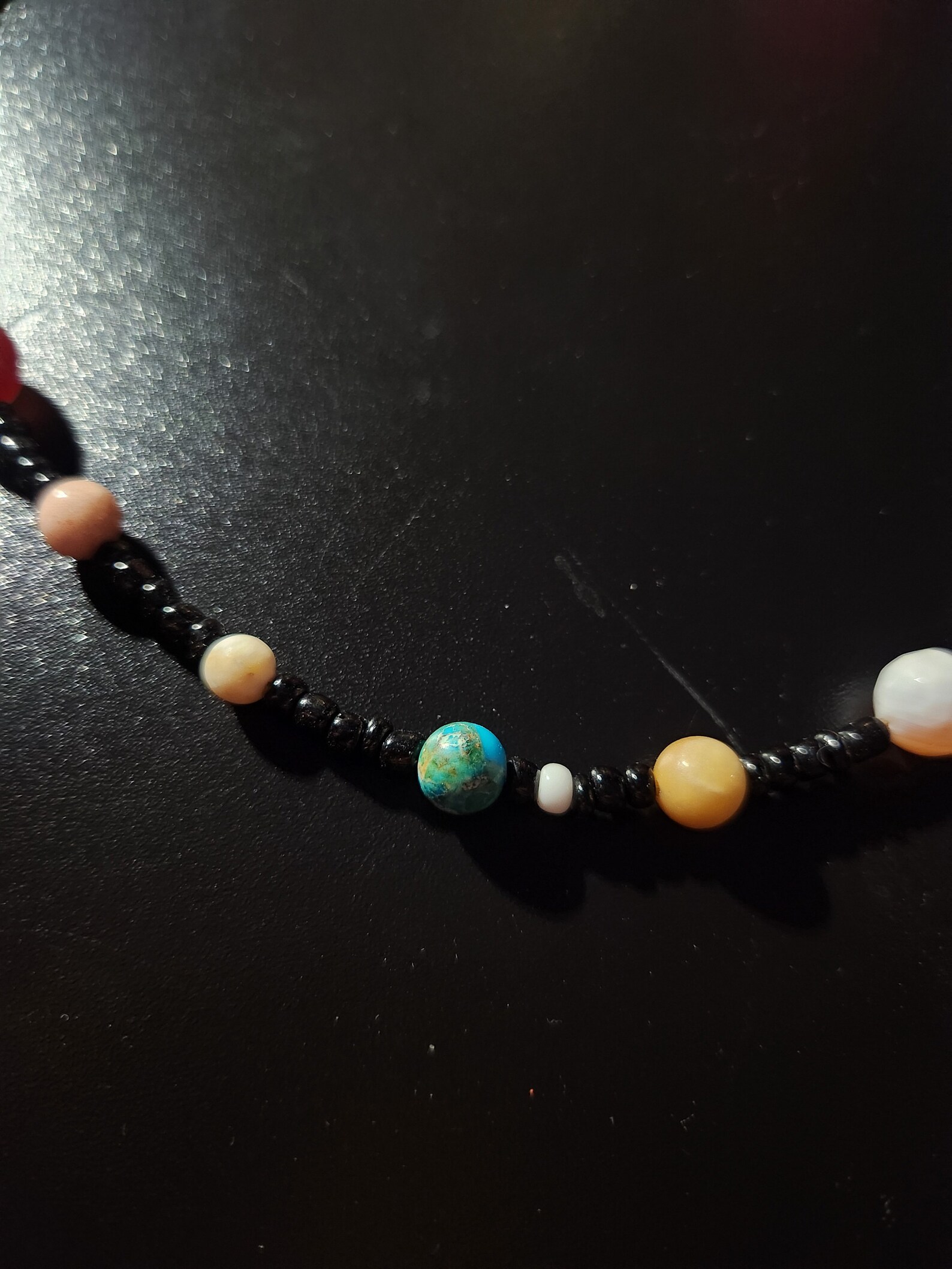 Solar System Beaded Necklace - Etsy