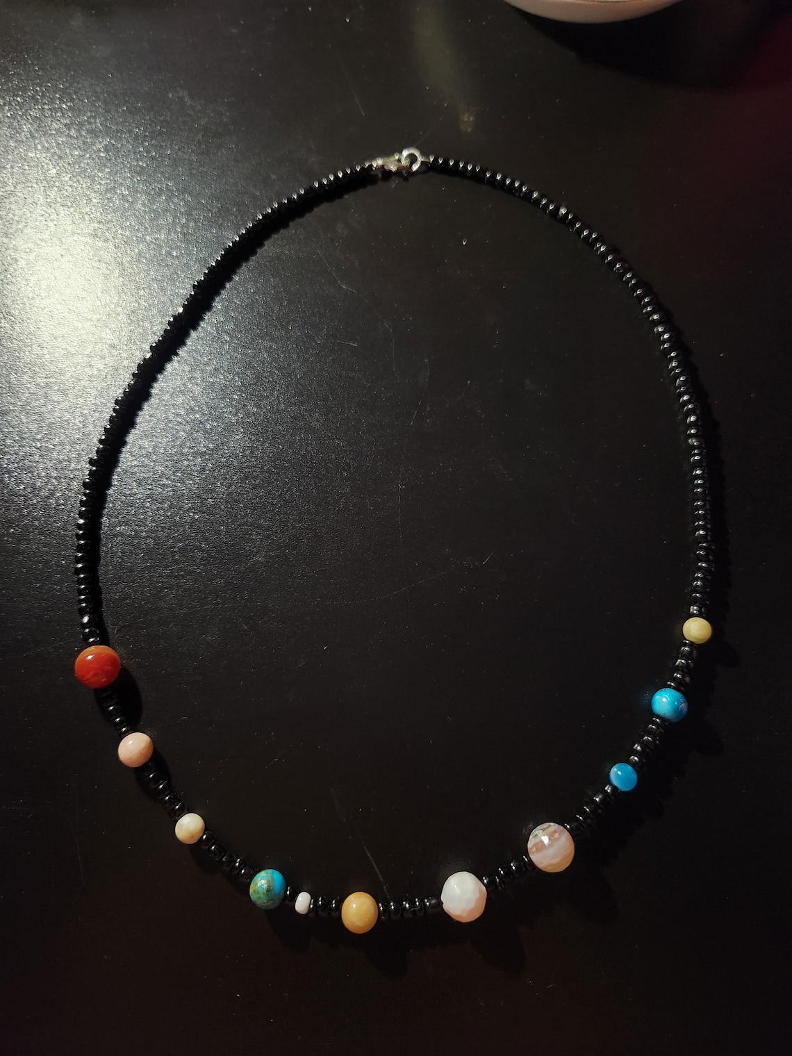 Solar System Beaded Necklace - Etsy