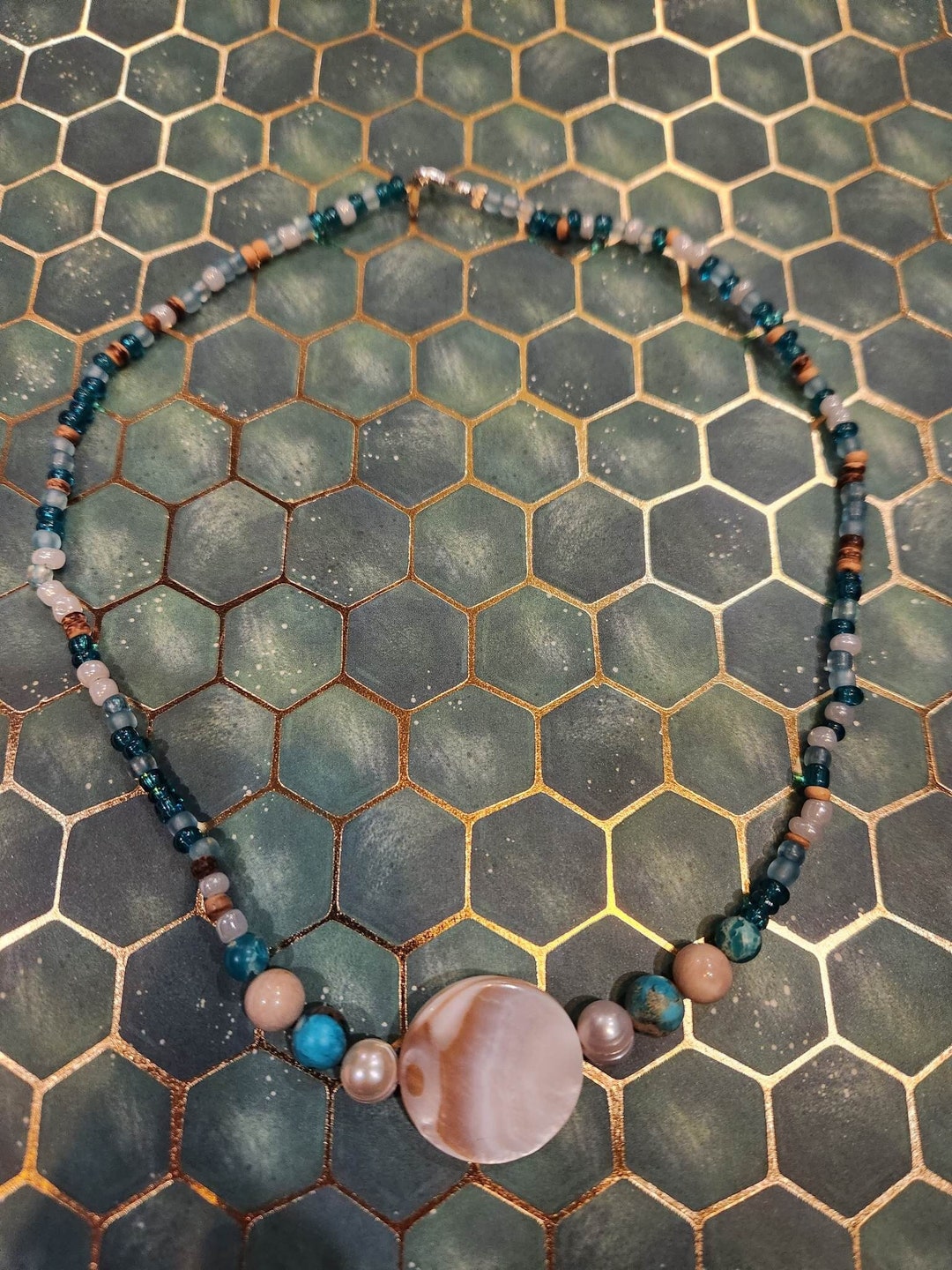Ronal: Tsahik of the Metkayina Avatar Beaded Necklace - Etsy
