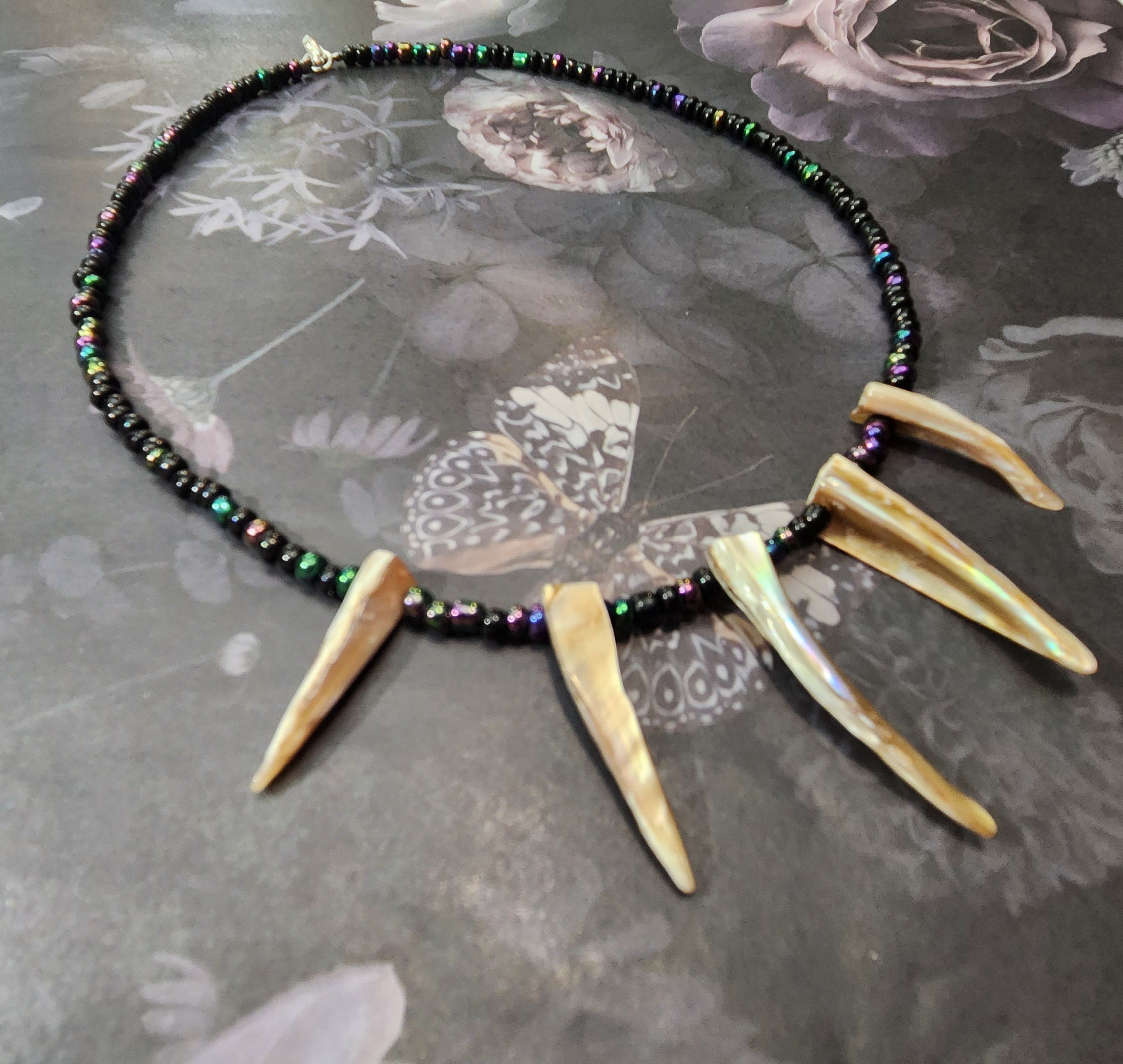 Night on Pandora Avatar Beaded Necklace - Etsy