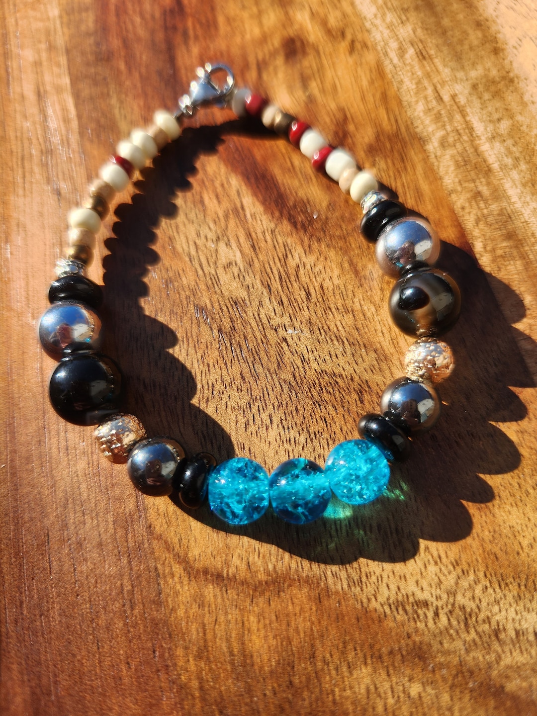 Jedi General Kenobi Star Wars Beaded Bracelet - Etsy