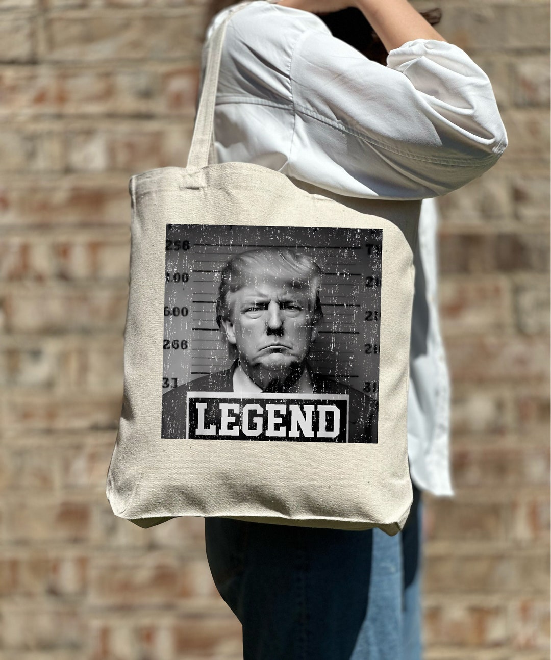 Trump Mugshot Tote Bag, Legend Trump Tote Bag,trump Tote Bag, Pro ...