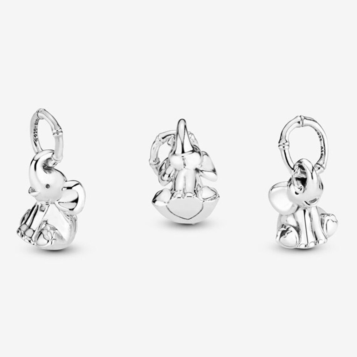 Pandora Elephant Dangle Charm,new Silver Charm for Bracelet,necklace ...