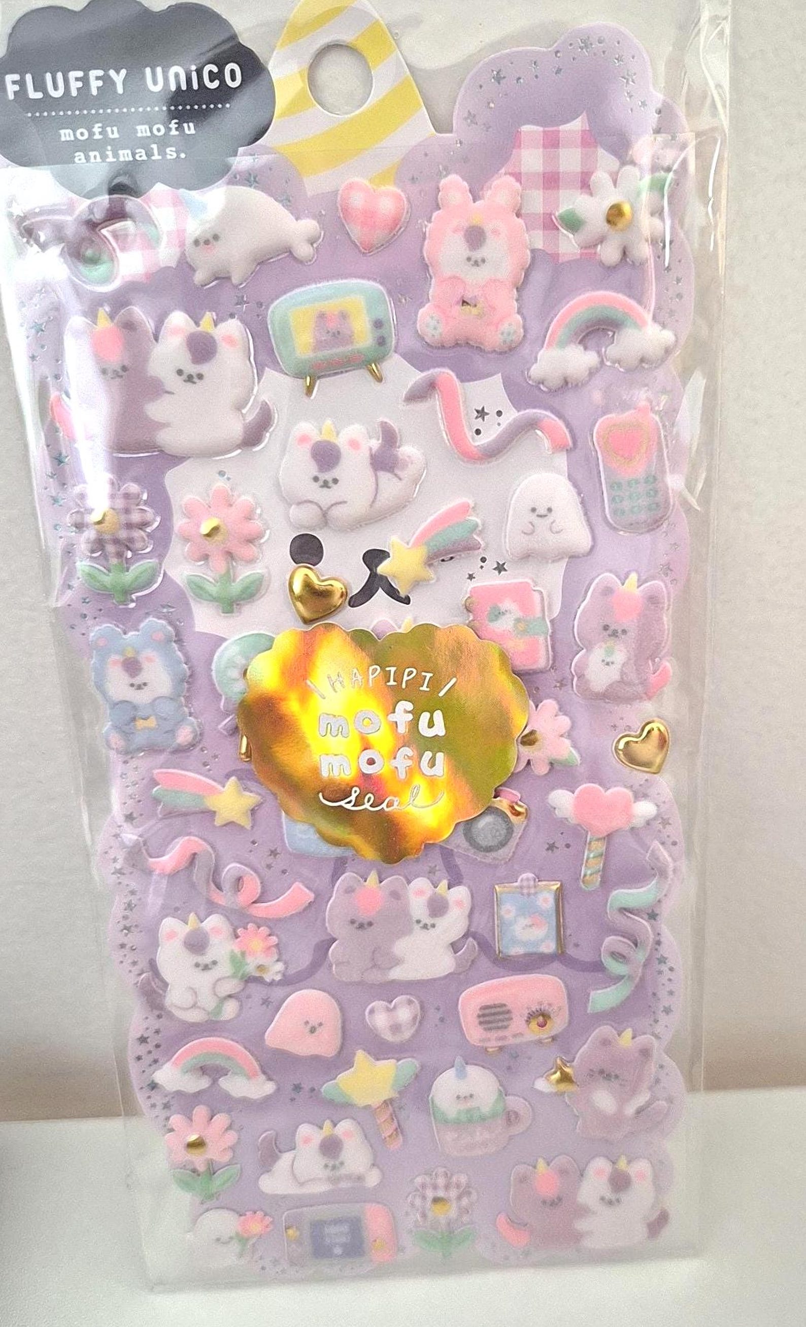 Mofu Mofu Rabbit| Puppy|bear| Unicorn|cat Kawaii Kitsch Fluffy Fuzzy 3D ...