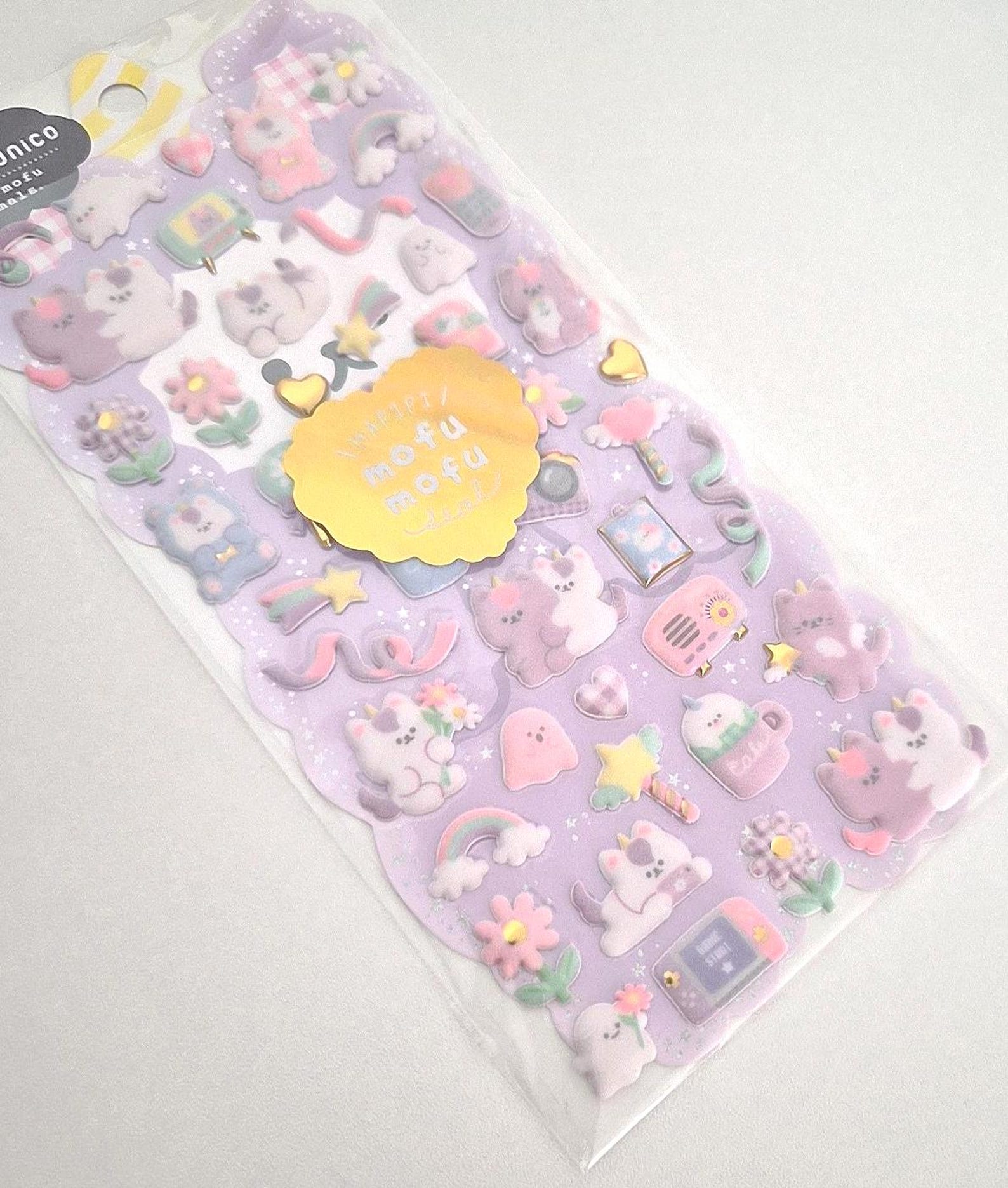 Mofu Mofu Rabbit| Puppy|bear| Unicorn|cat Kawaii Kitsch Fluffy Fuzzy 3D ...