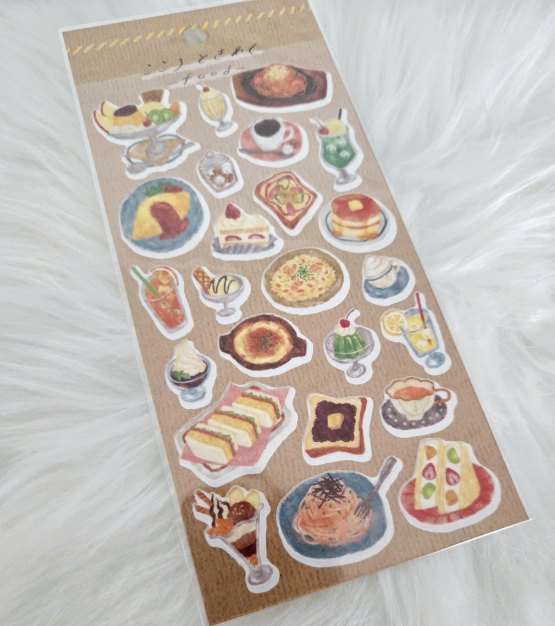 Food | Baking | Coffee Sticker Sheets | by Mind Wave Choosy Life | - Etsy