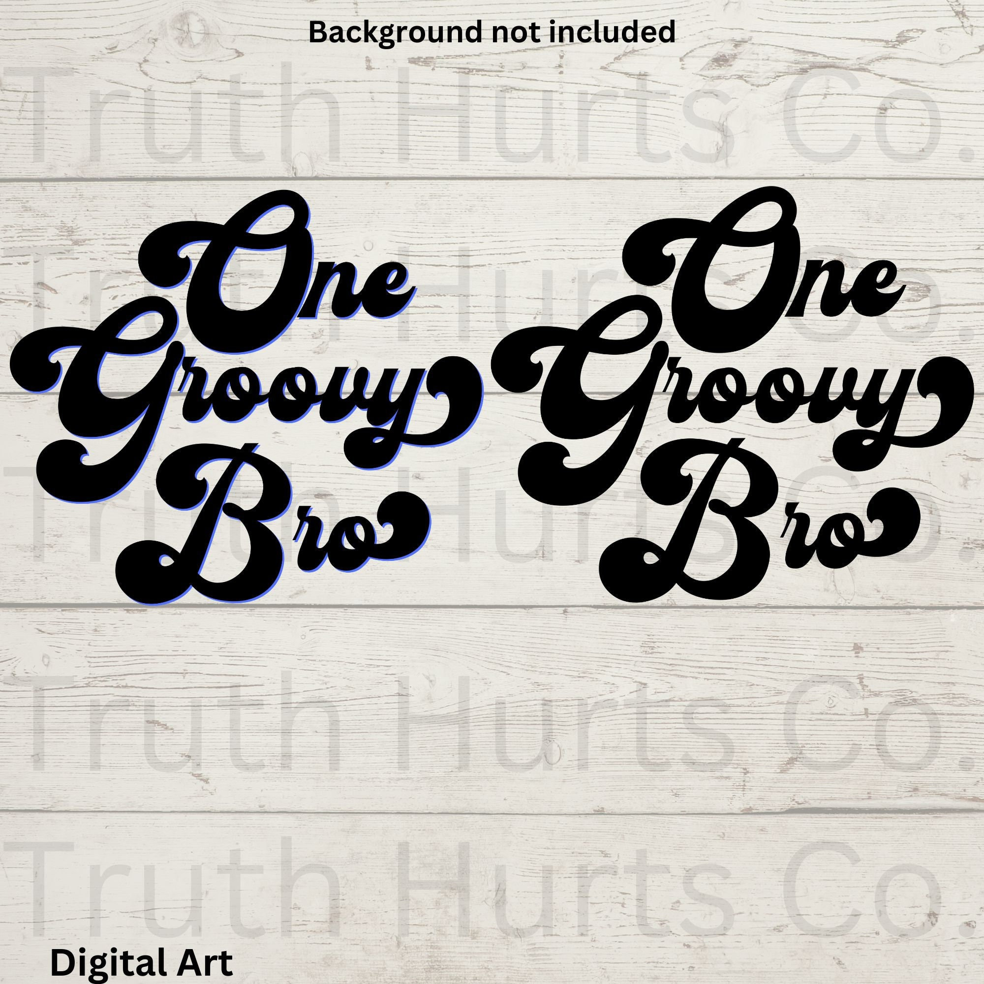 One Groovy Bro Png, Svg, One Groovy Baby Birthday Theme, Digital ...