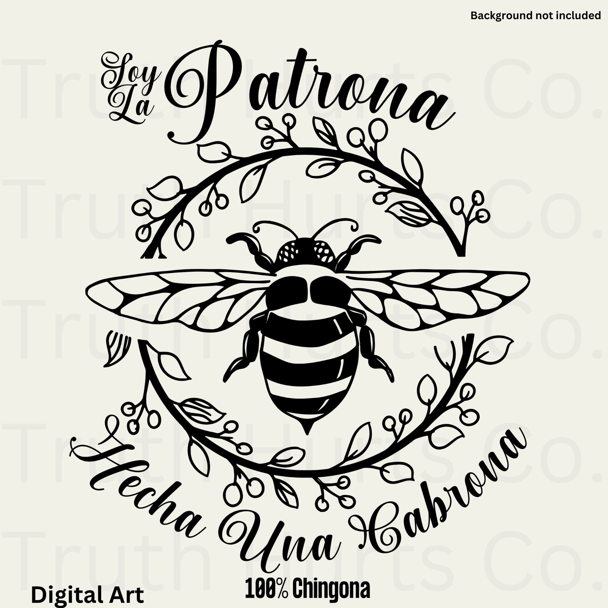 Soy La Patrona , Cabrona, 100% Chingona, Png, Self Love, Girl Boss ...