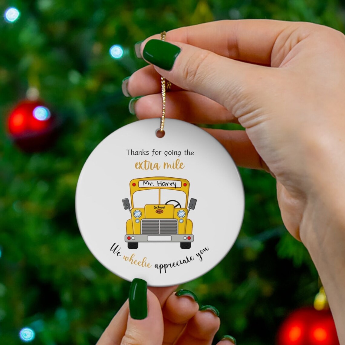 Personalized School Bus Driver Appreciation Gift Thank You for Going ...