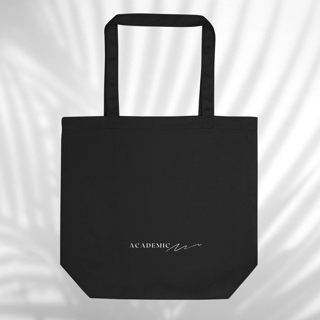 Academic Word Print Style Eco Tote Bag - Etsy