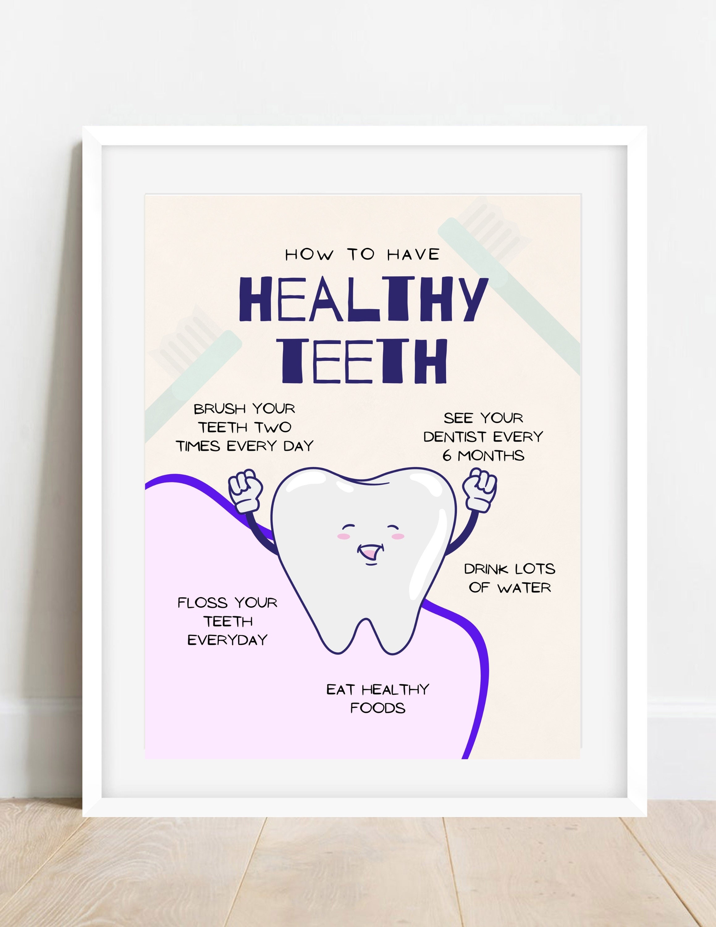 Floss Your Teeth Poster Floss Your Teeth Poster