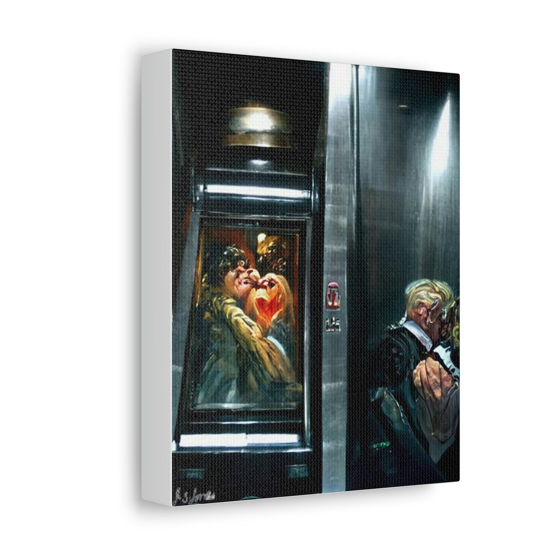 Elevated Love, Depicting Love in an Elevator, Passion in an Elevator ...