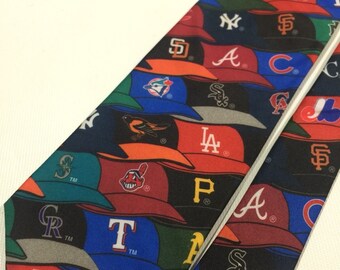 Baseball Necktie - Etsy