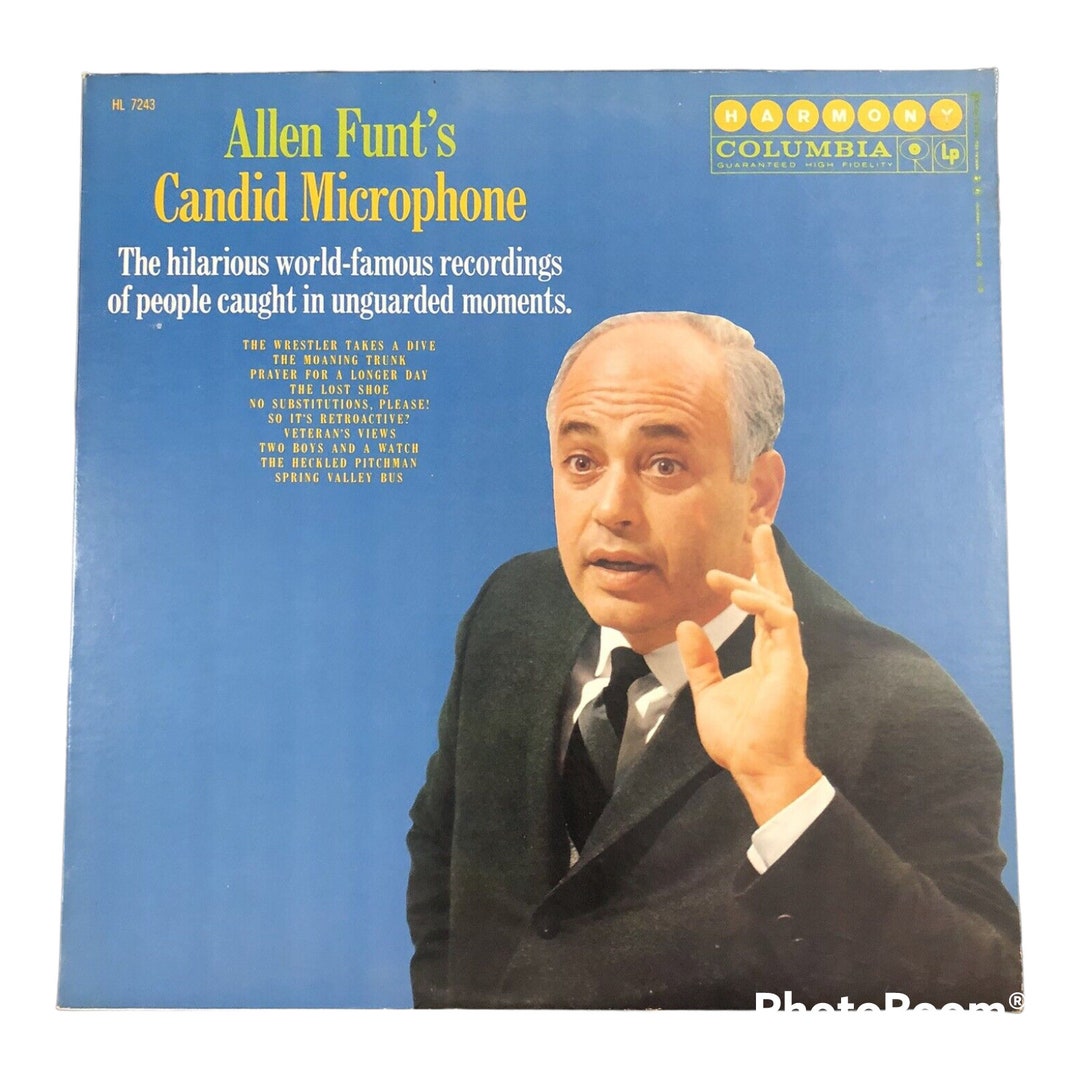 Allen Funt Allen Funt's Candid Microphone HL-7243 VG - Etsy
