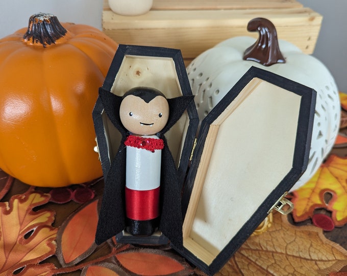 Vampire and Coffin - Etsy