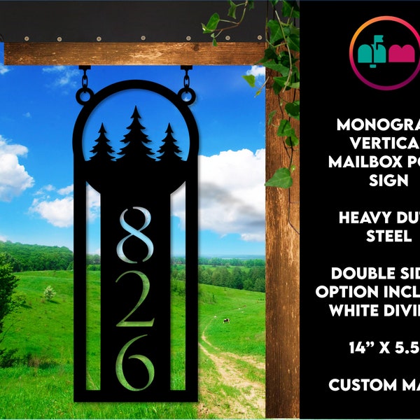 Hanging Address Sign - Etsy