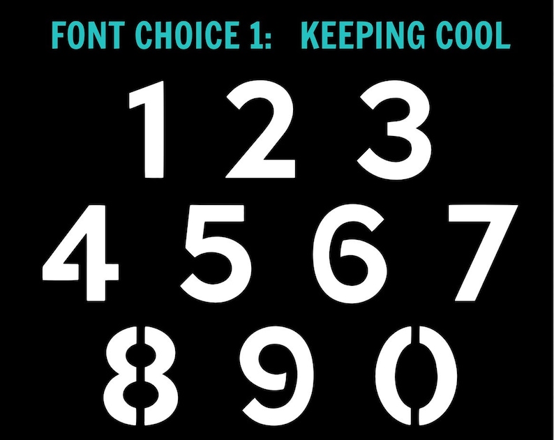 Sunflower House Numbers Vertical Mailbox Post Address Sign - Etsy