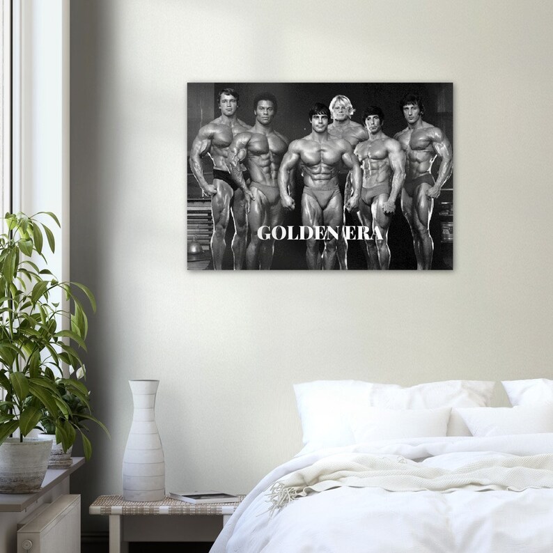 Golden Era of Bodybuilding Poster - Etsy