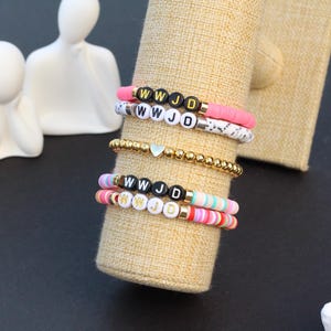 WWJD Custom Bracelet, What Would Jesus Do, Christian Gift, Christian ...