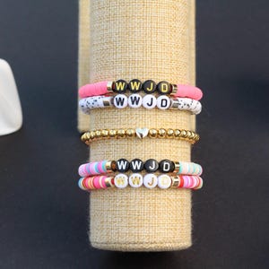 WWJD Custom Bracelet, What Would Jesus Do, Christian Gift, Christian ...