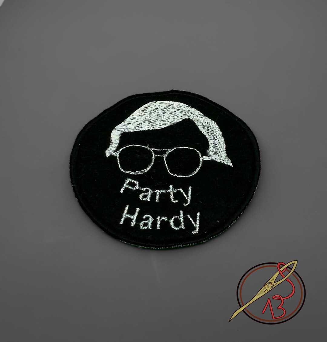 Party Hardy Sew-on Patch - Etsy UK