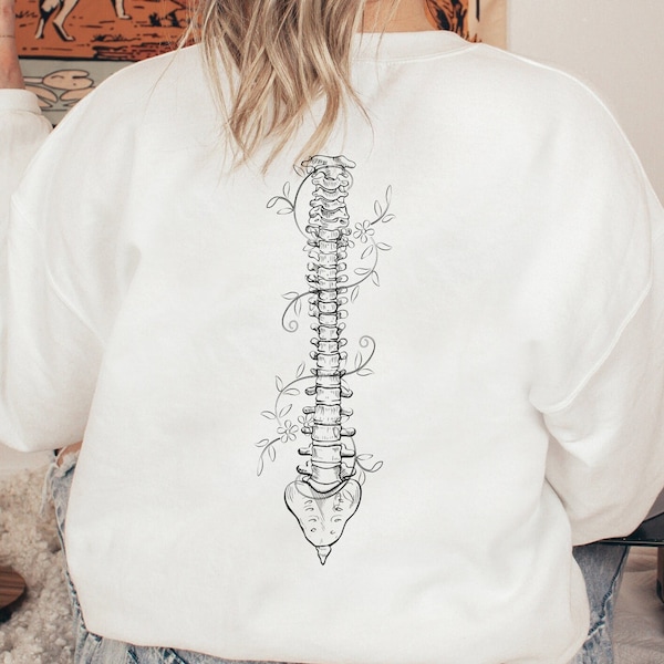 Spine Anatomy Shirt - Etsy