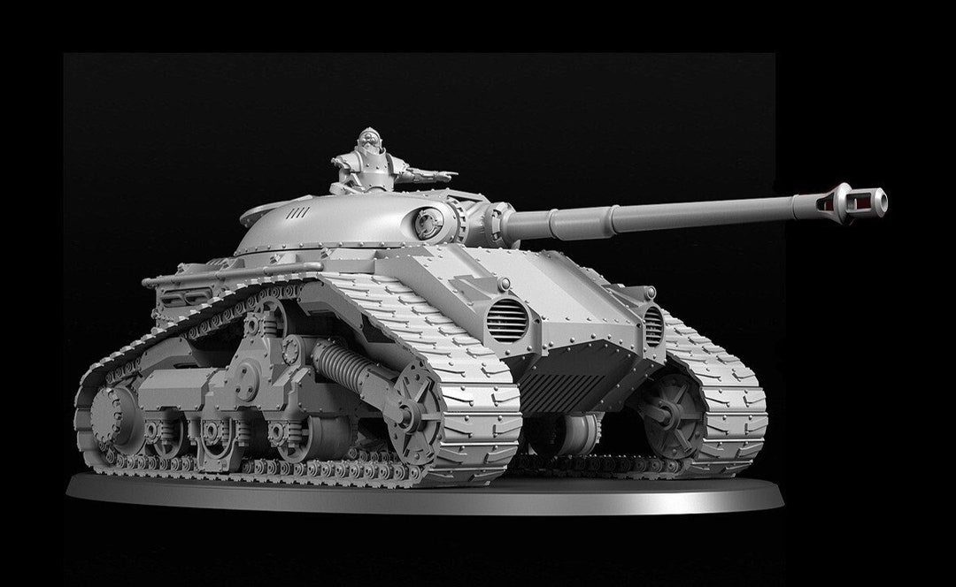 Skjalos Guard - Arkotê Strike Tank - 28mm/30mm Tabletop Model Kit - Etsy