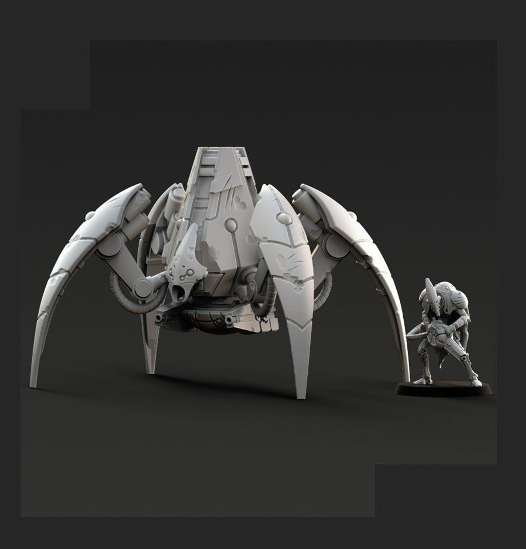 Robot Overlords Robot Spider Walker 28mm/30mm Tabletop - Etsy