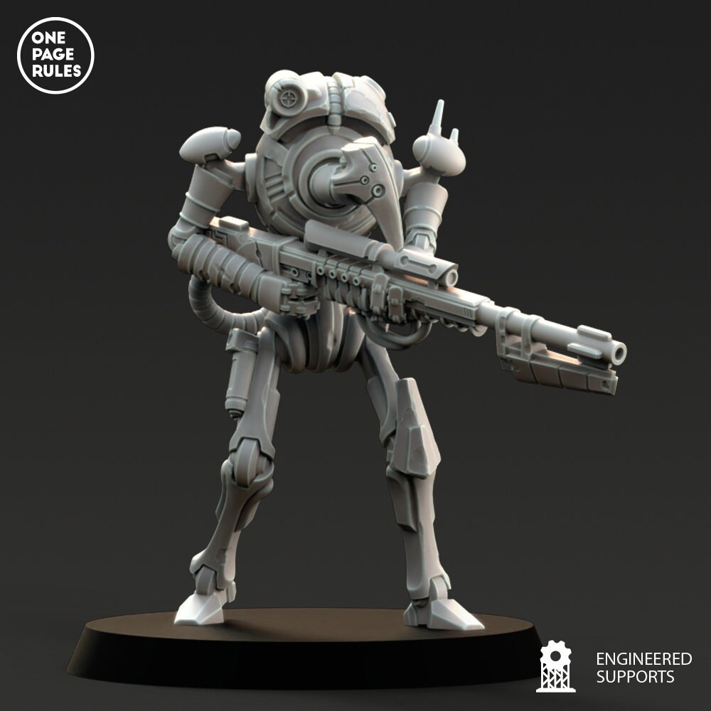 Robot Overlords 5 X Robot Snipers 28mm/30mm Tabletop Model - Etsy