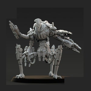 Robot Overlords Robot Tri-scorpion Pistoleer 28mm/30mm Tabletop Model ...