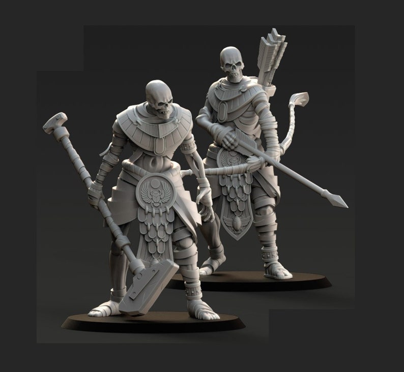 Mummified Legions Mummified Skeleton Giant 28mm/30mm - Etsy