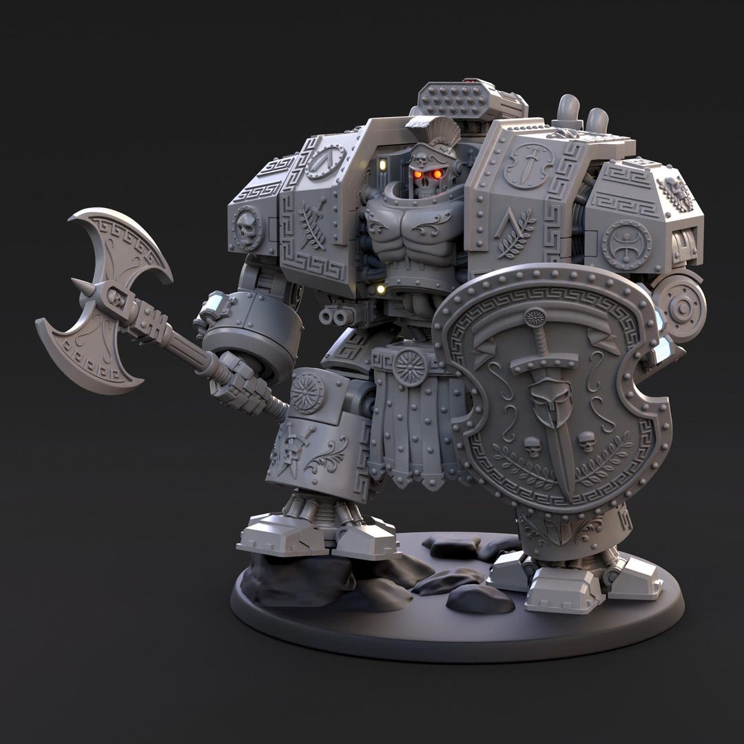 Spartan Behemoth Assault Armour - 28mm/30mm Tabletop Model Kit - Etsy UK