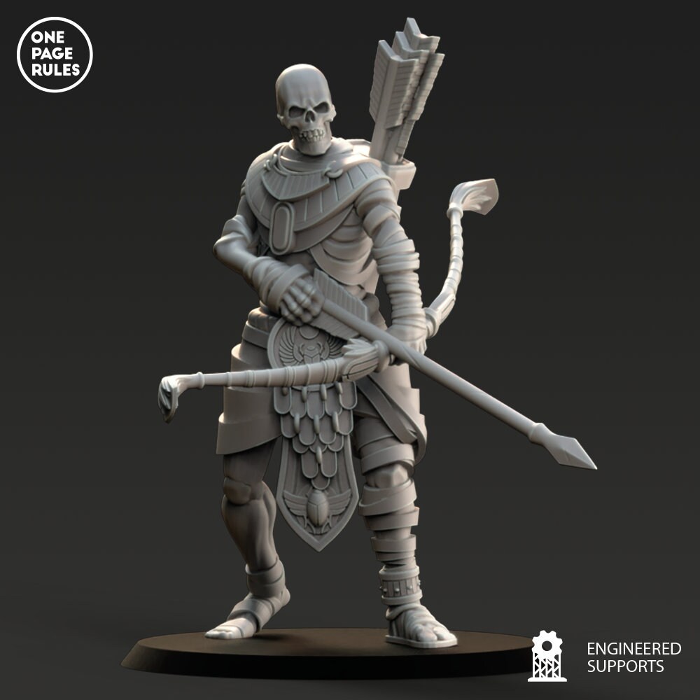 Mummified Legions Mummified Skeleton Giant 28mm/30mm - Etsy