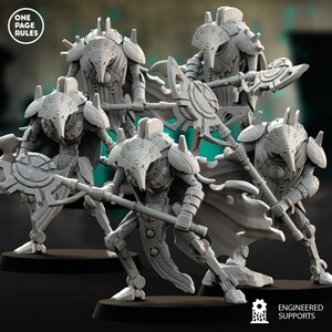 Robot Overlords 10 X Robot Guardians 28mm/30mm Tabletop Model Kit - Etsy