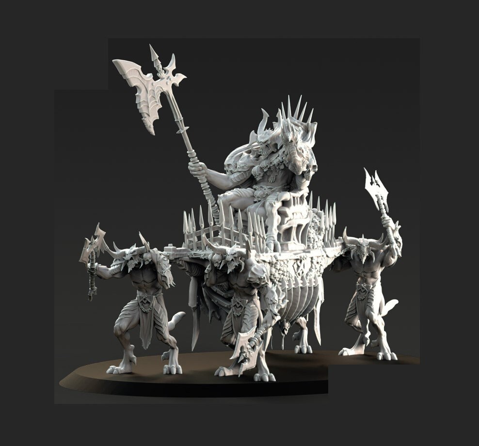 War Daemons War Throne 28mm/30mm Tabletop Model Kit - Etsy UK