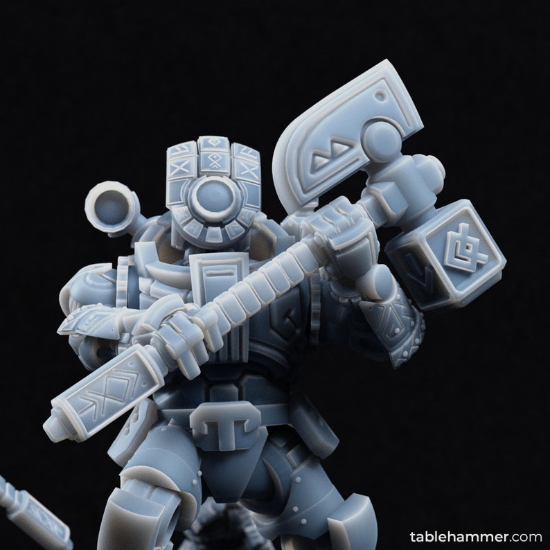 Federation of Tyr 6 X Space Dwarf Clockwork Ancestors - Etsy