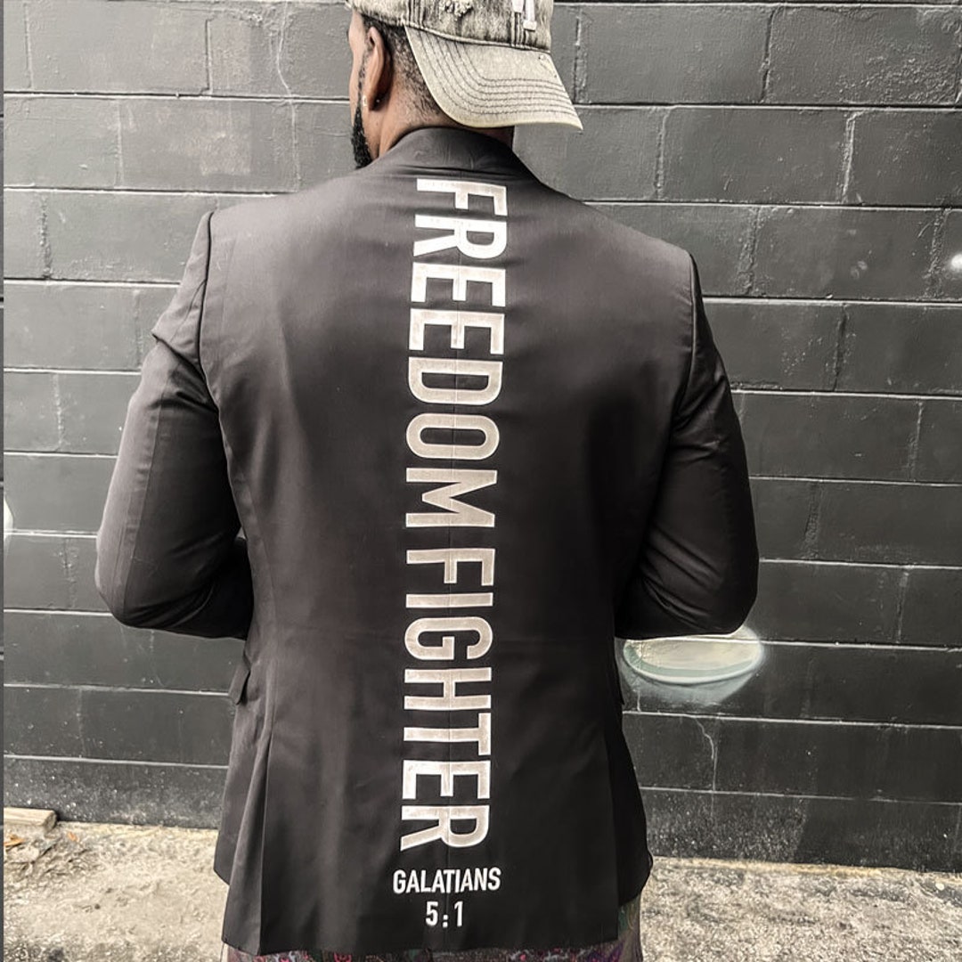 Mens Freedom Blazer Jacket - Etsy