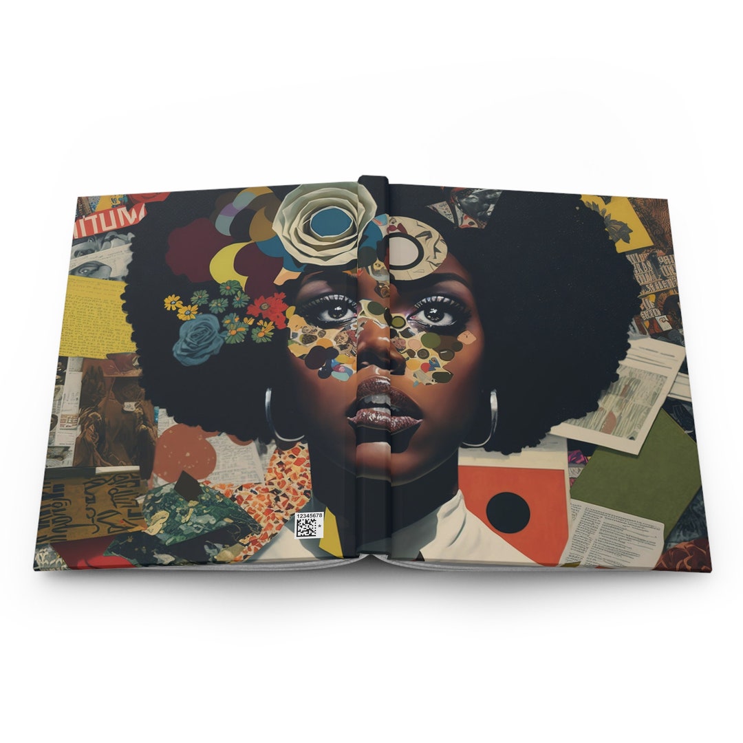 Abstract Art Black Woman Journal/personal Journal/black Owned - Etsy