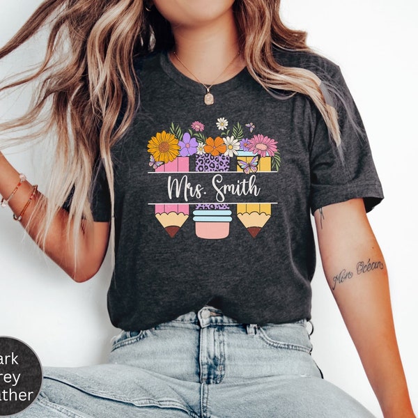 5x Custom School Shirt Etsy
