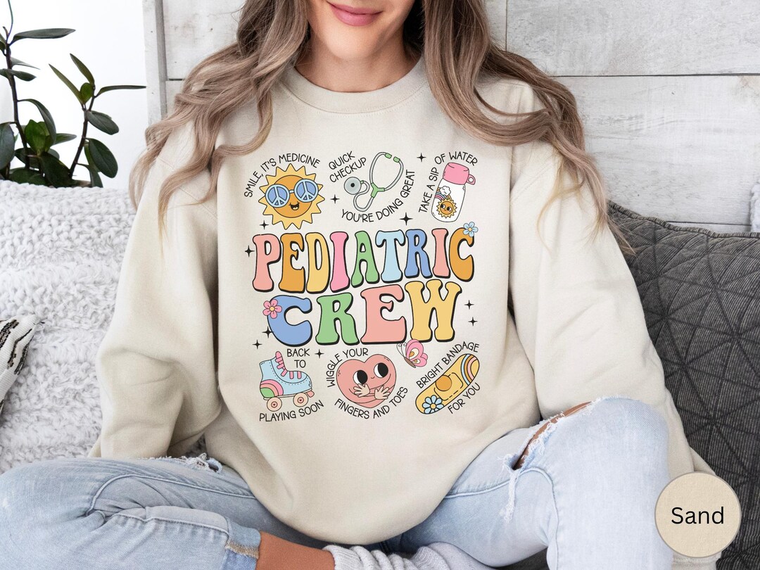 Pediatric Crew Sweatshirt, Peds Sweatshirt, Pediatric Sweater, Gift for ...