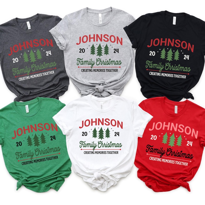Family Christmas Shirts - Etsy