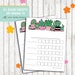 Printable, Cute Cactus & Succulent Goal Chart | Goal Chart for Kids ...