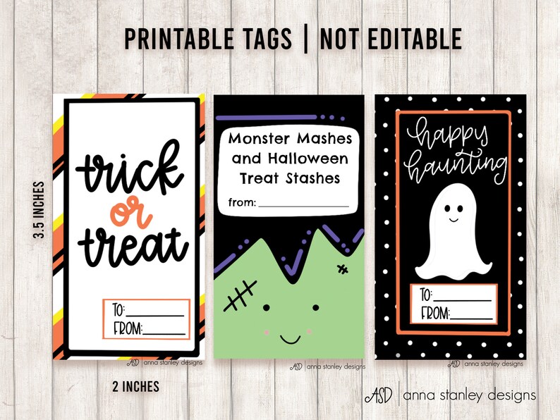 BUNDLE PACK Printable Ghost Halloween Frankenstein Witch - Etsy