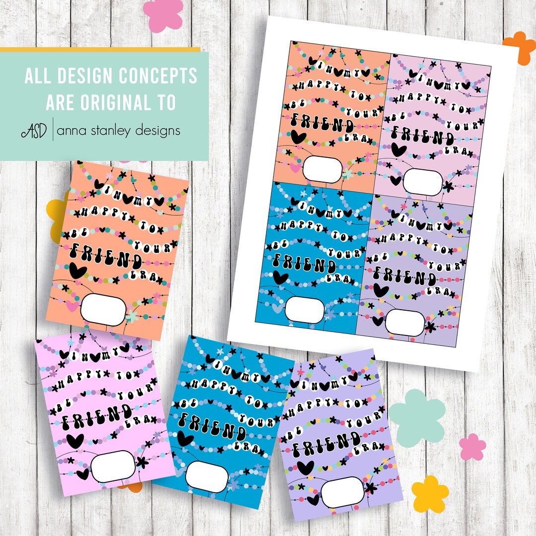Friendship Era | Valentine's Day Printable | Valentine ...
