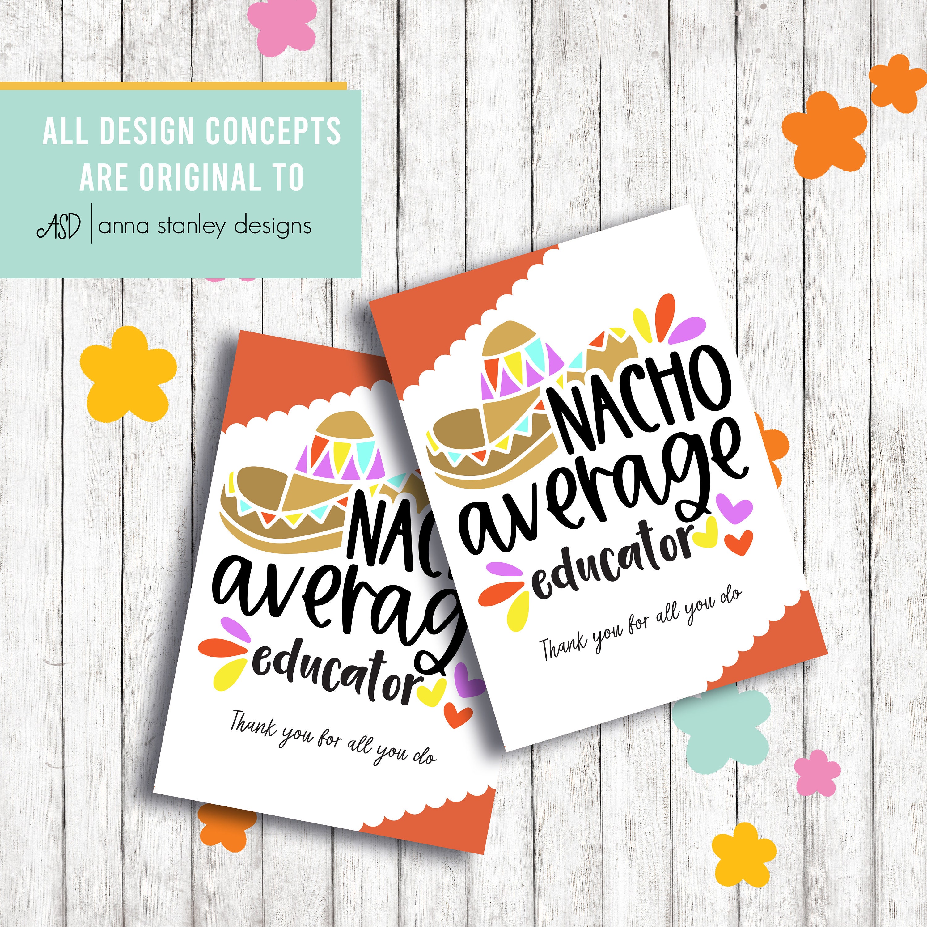 Nacho Average Teacher, Printable, Gift Tags | Giftie | Gifttag ...
