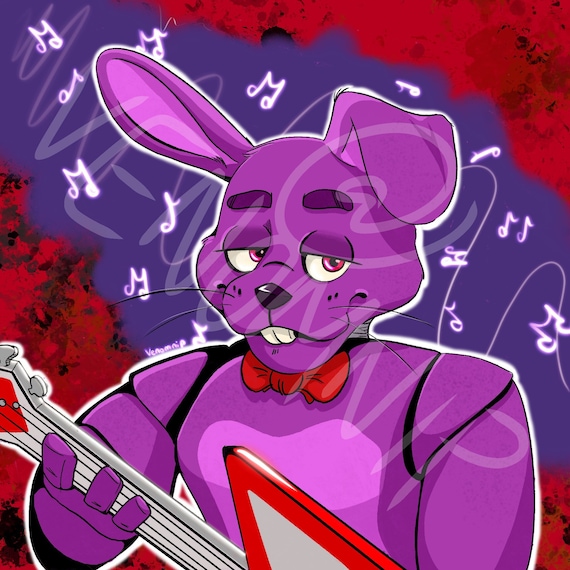 FNAF Bonnie Digital Print - Etsy