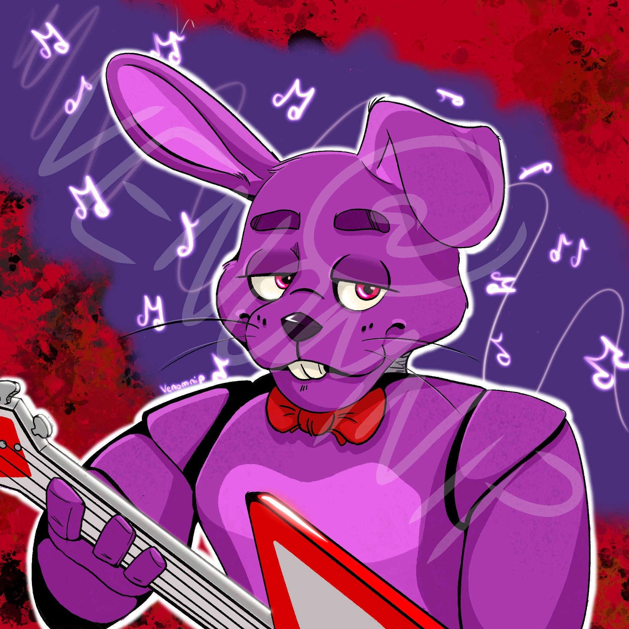 FNAF Bonnie Digital Print - Etsy