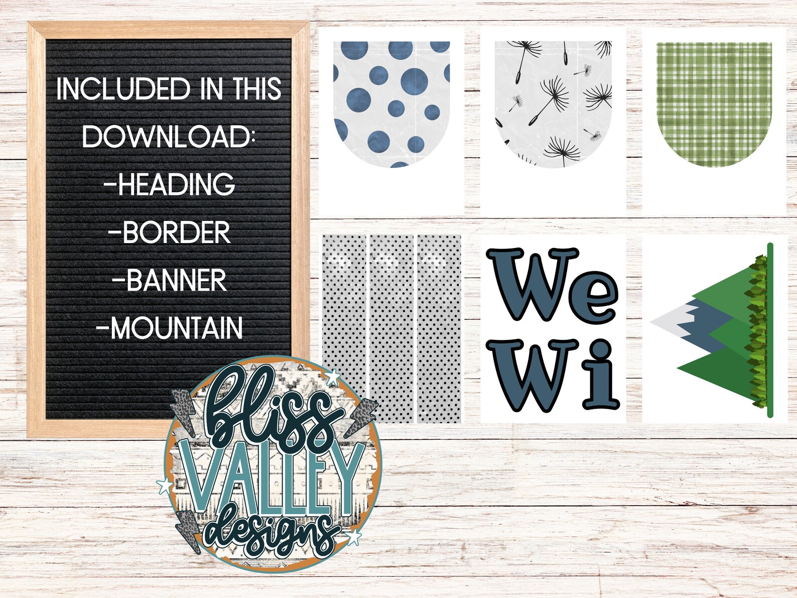 Mountain Adventure Classroom Decor Bundle: Teacher Resources (digital ...